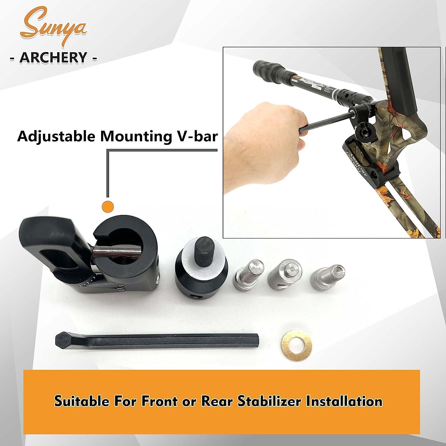 SUNYA Archery Bow Stabilizer | Carbon Fiber Body | Flexible Core ...