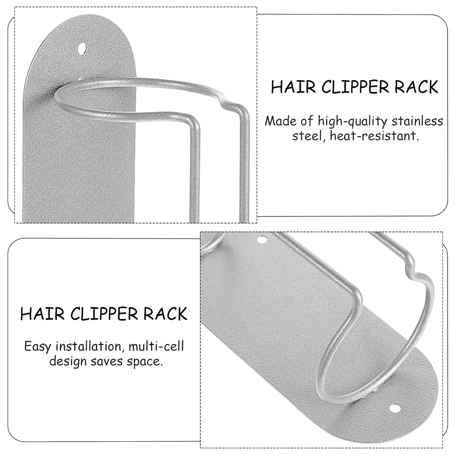 Clipper Stand | Hair Clipper Storage & Organizer Rack | Stainless Steel ...