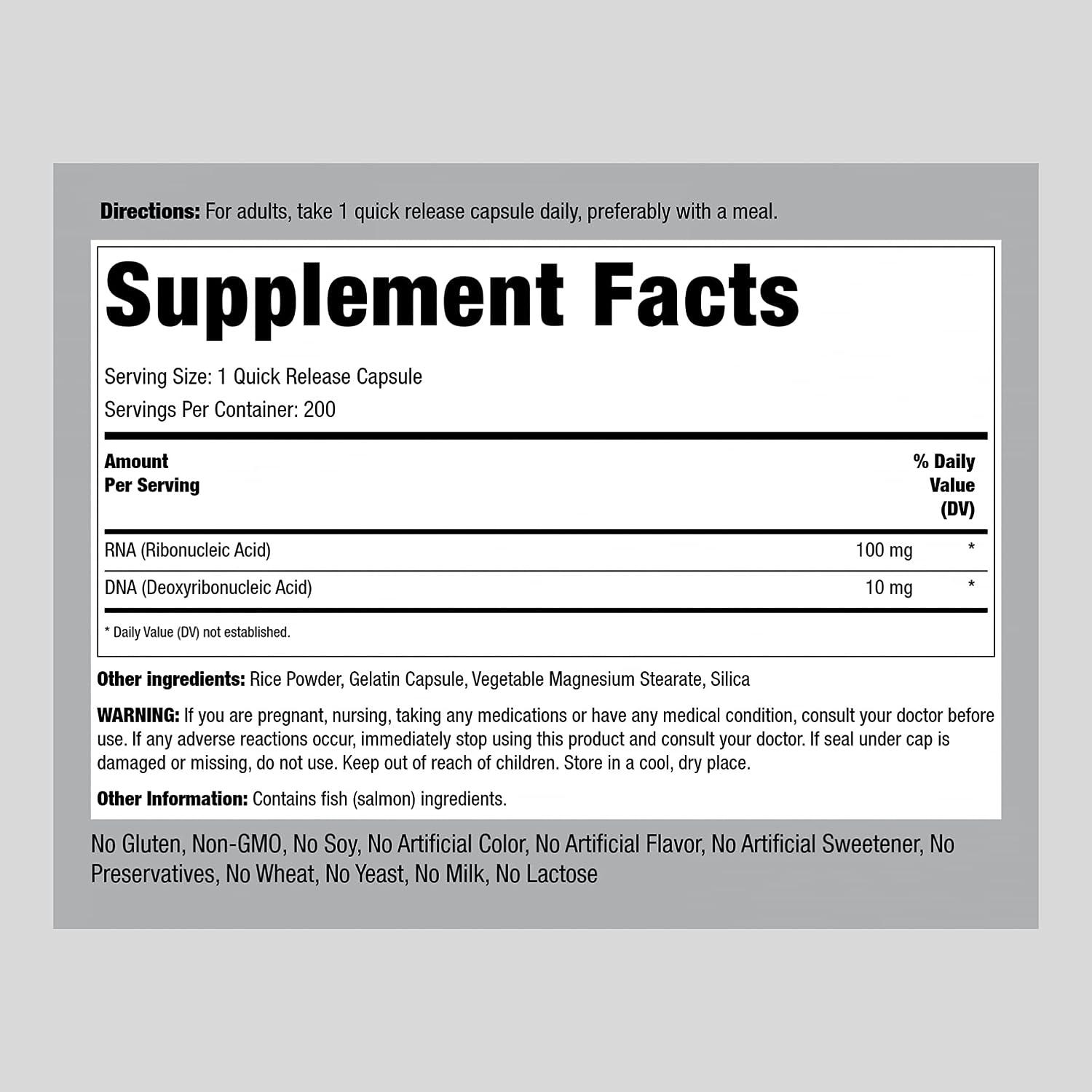 ribonucleic acid supplement