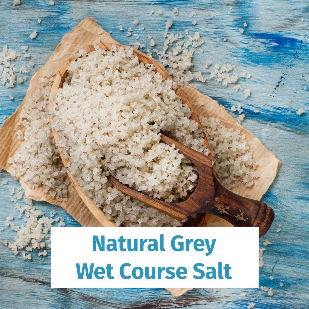 Easy Vibes - Celtic Salt - Breton Grey Sea Salt (900g) - Coarse Salt ...