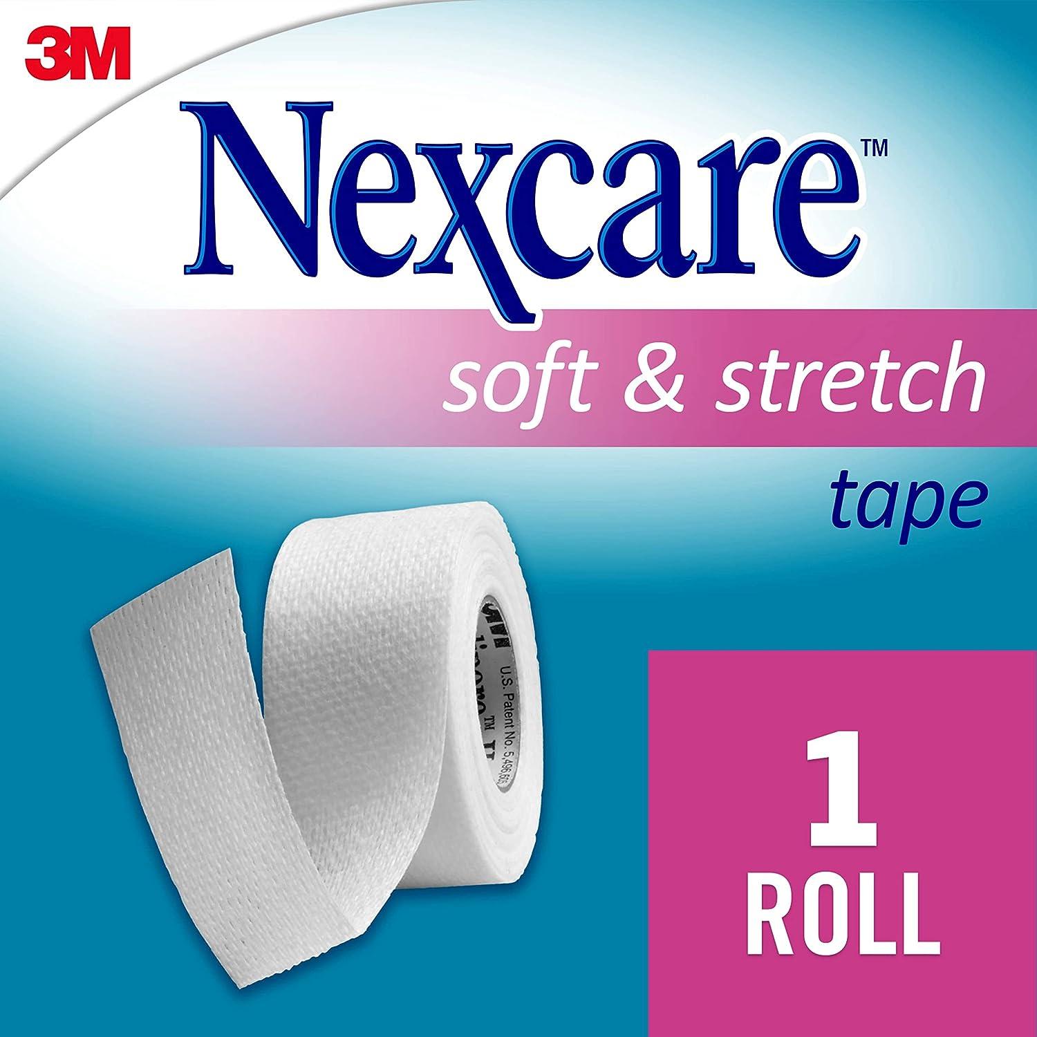 Nexcare Soft & Stretch First Aid Tape - 1 in x 6 yds | Keep Injuries ...