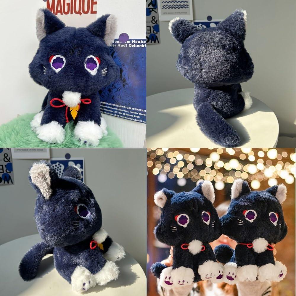 Wanderer Cat Plush Pillow - 10inch Kawaii Scara Cat Stuffed Animal Toy ...