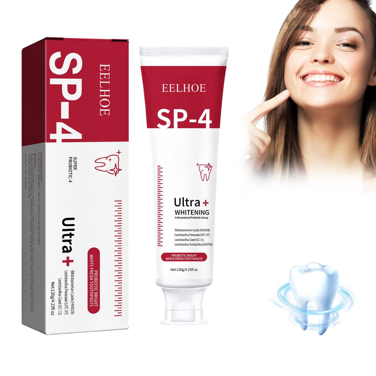 Yayashi SP-4 Probiotic Toothpaste | Lightening & Brightening Formula ...