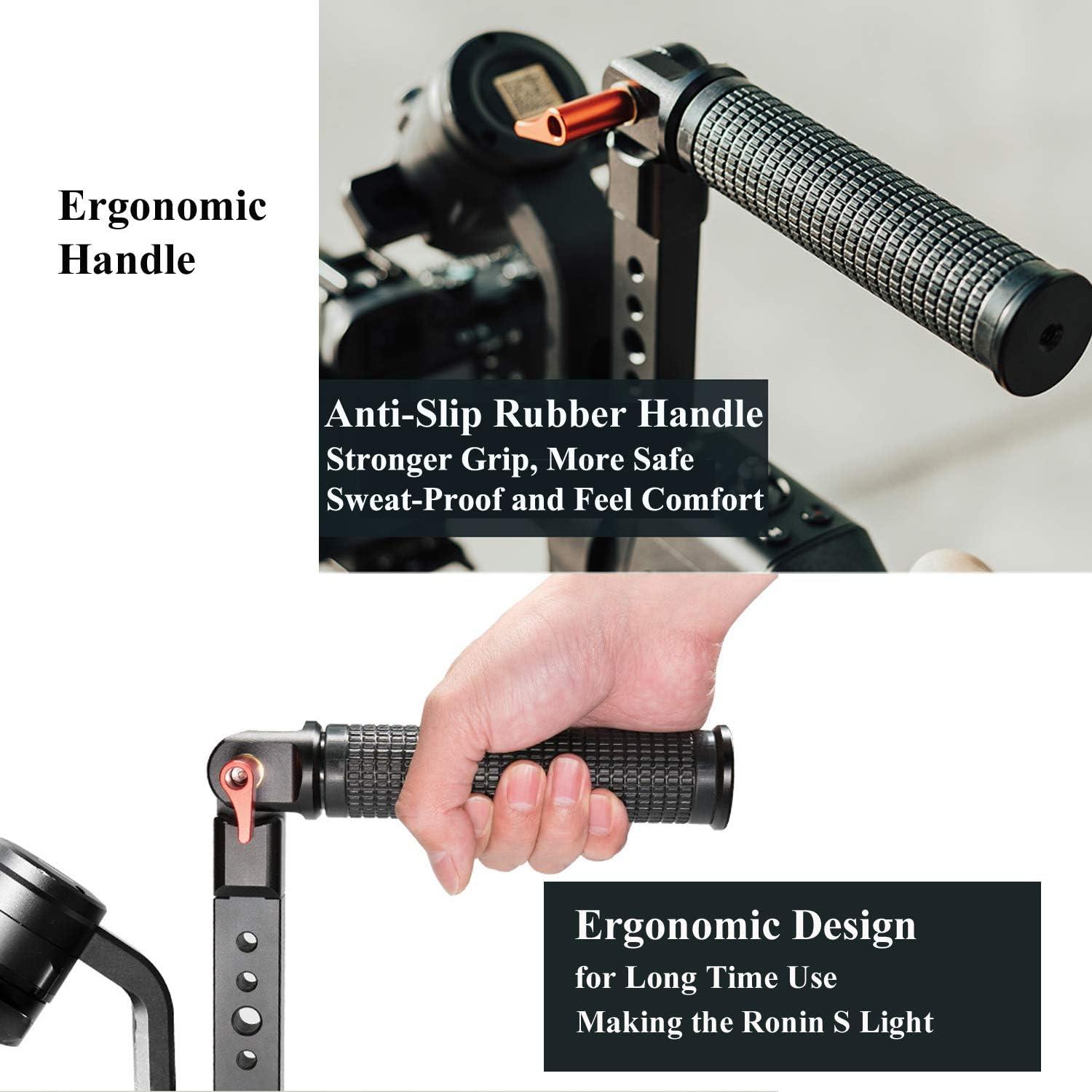 200 Degree Adjustable Handle Grip for DJI Ronin S/SC/S2/SC2 Stabilizer ...