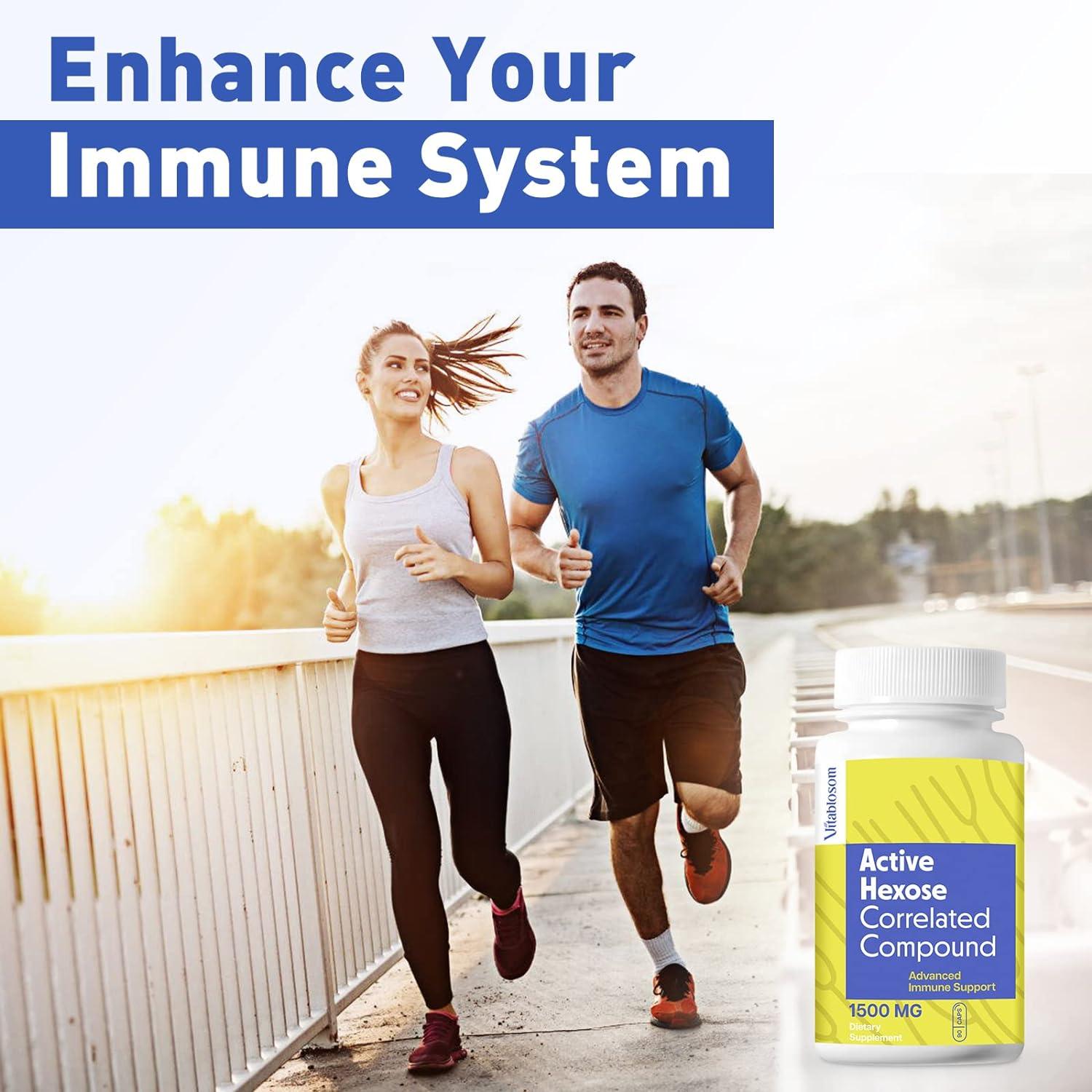 Vitablosom Active Hexose Correlated Compound Supplement 1500mg Immune ...