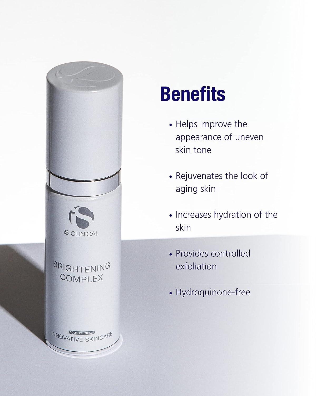 iS CLINICAL Brightening Complex Skin Brightening Treatment for Age Spots and Pigmentation | Buy ...