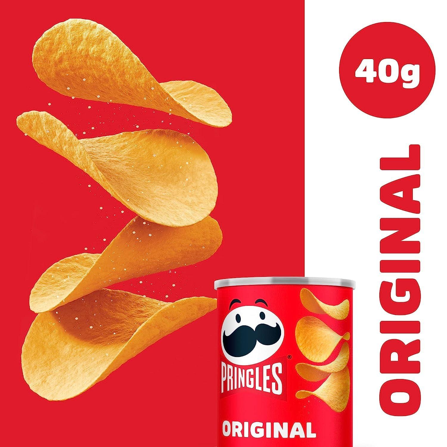 Pringles Original 40g (24 Pack) - Irresistible Snack Classic ...