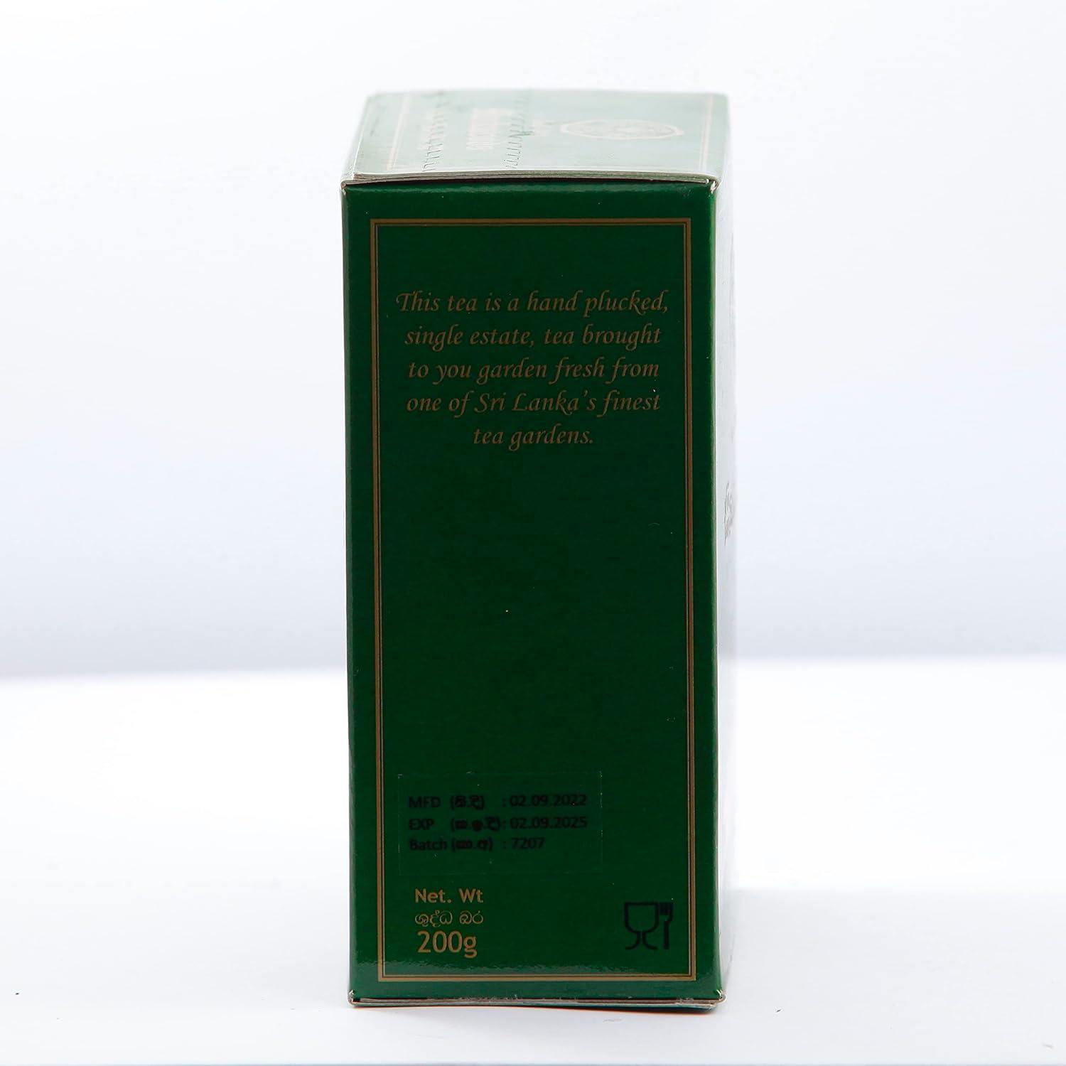 CEYLON BLACK TEA MACKWOODS SINGLE ESTATE LOOSE LEAF BROKEN ORANGE PEKOE ...