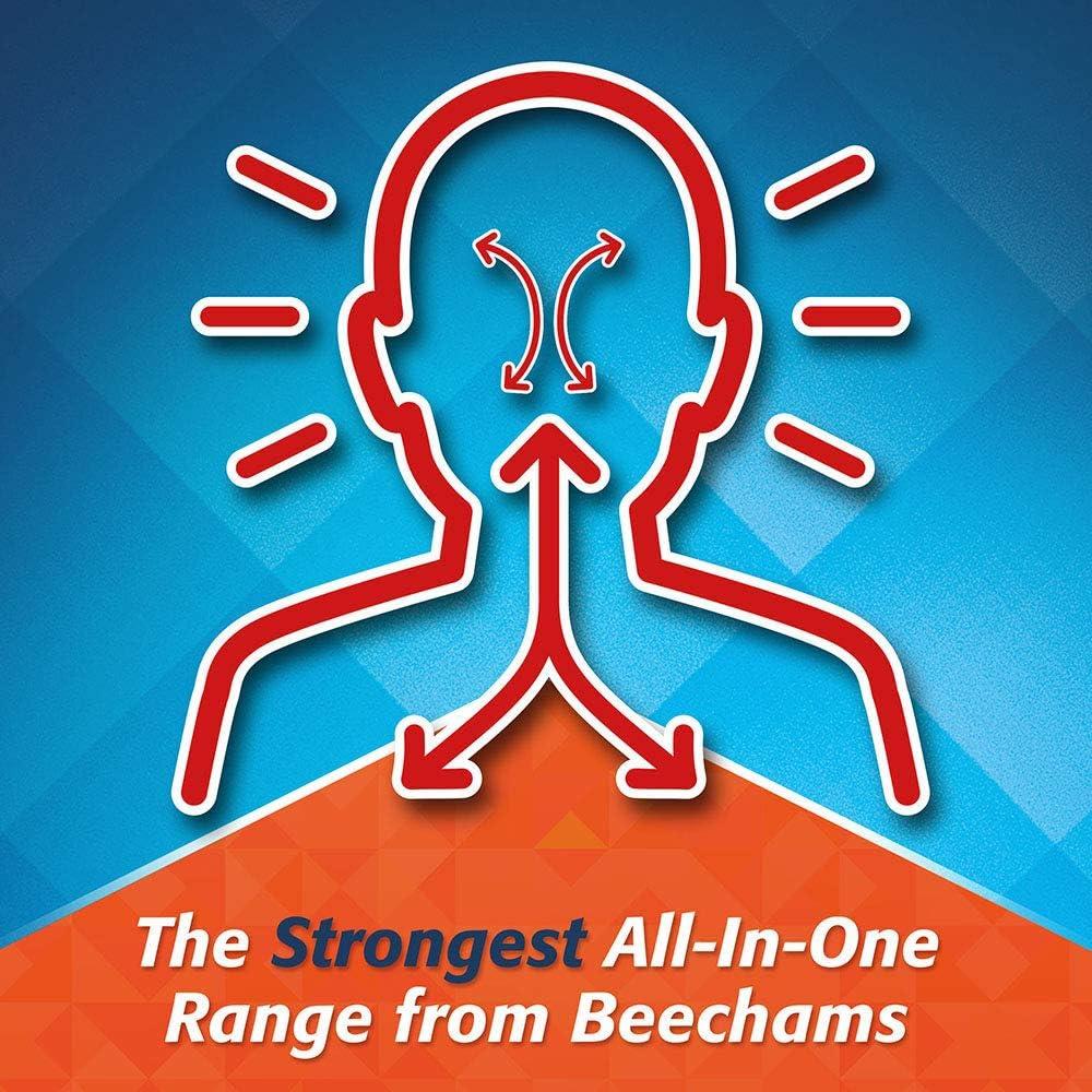 Beechams Cold & Flu Medicine Cough & Congestion Relief Capsules Max ...