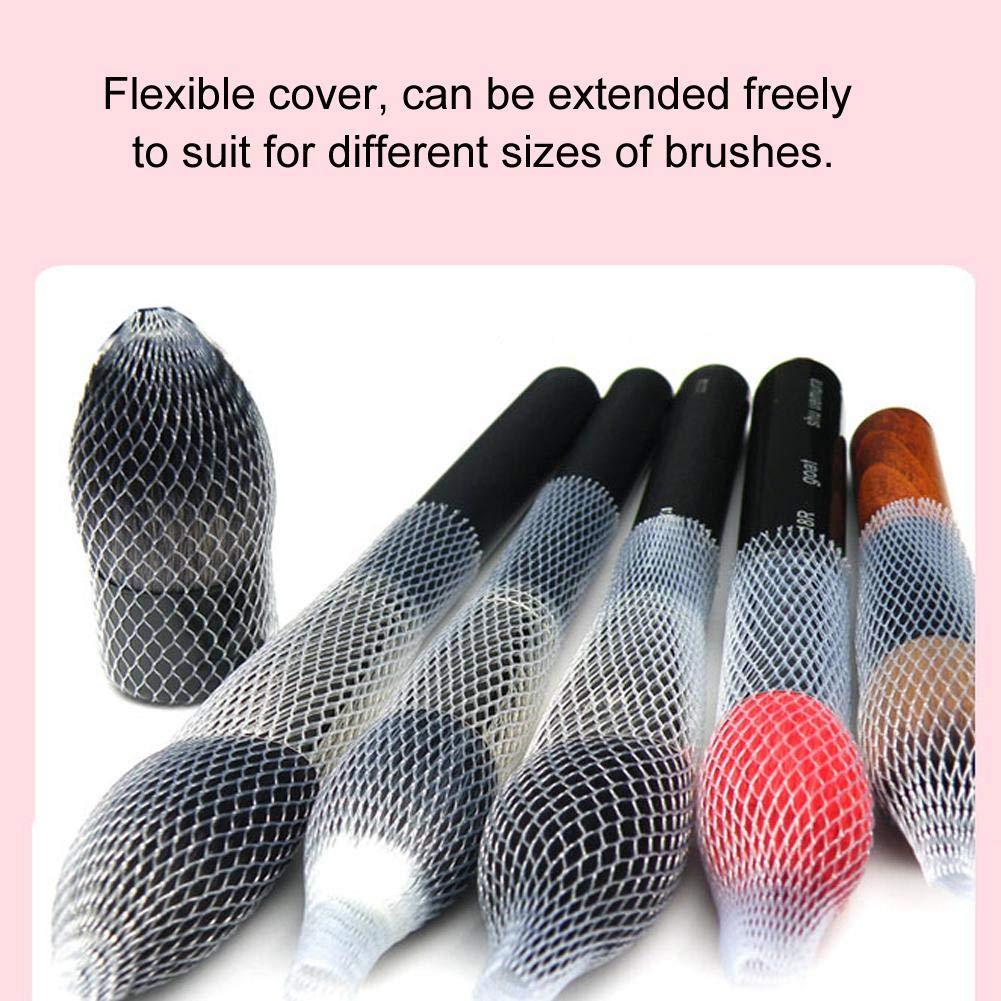 100-Part Reusable Make-Up Brush Protection Set | Expandable Network ...