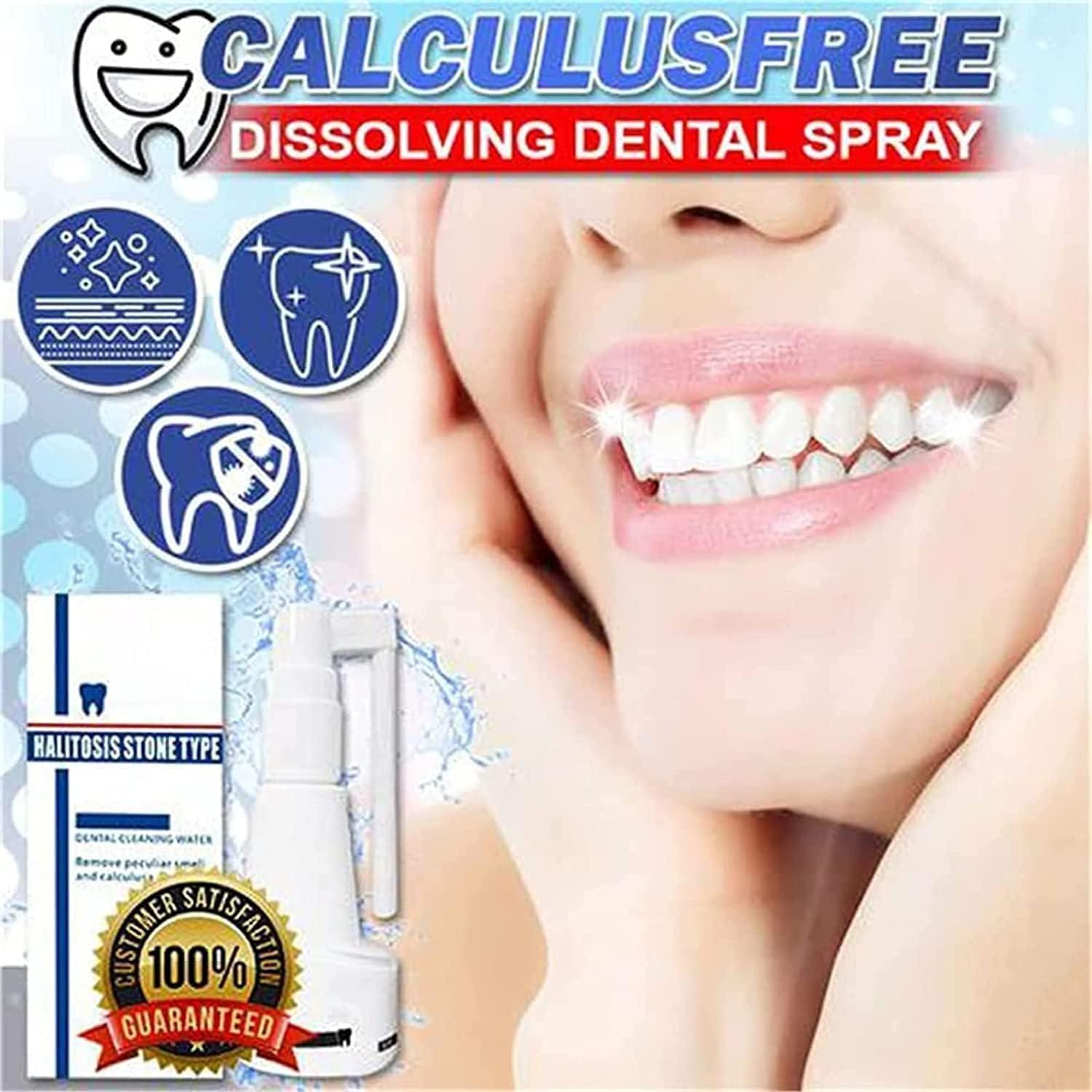 Calculusfree Dissolving Dental Spray - Powerful Dental Calculus Remover ...