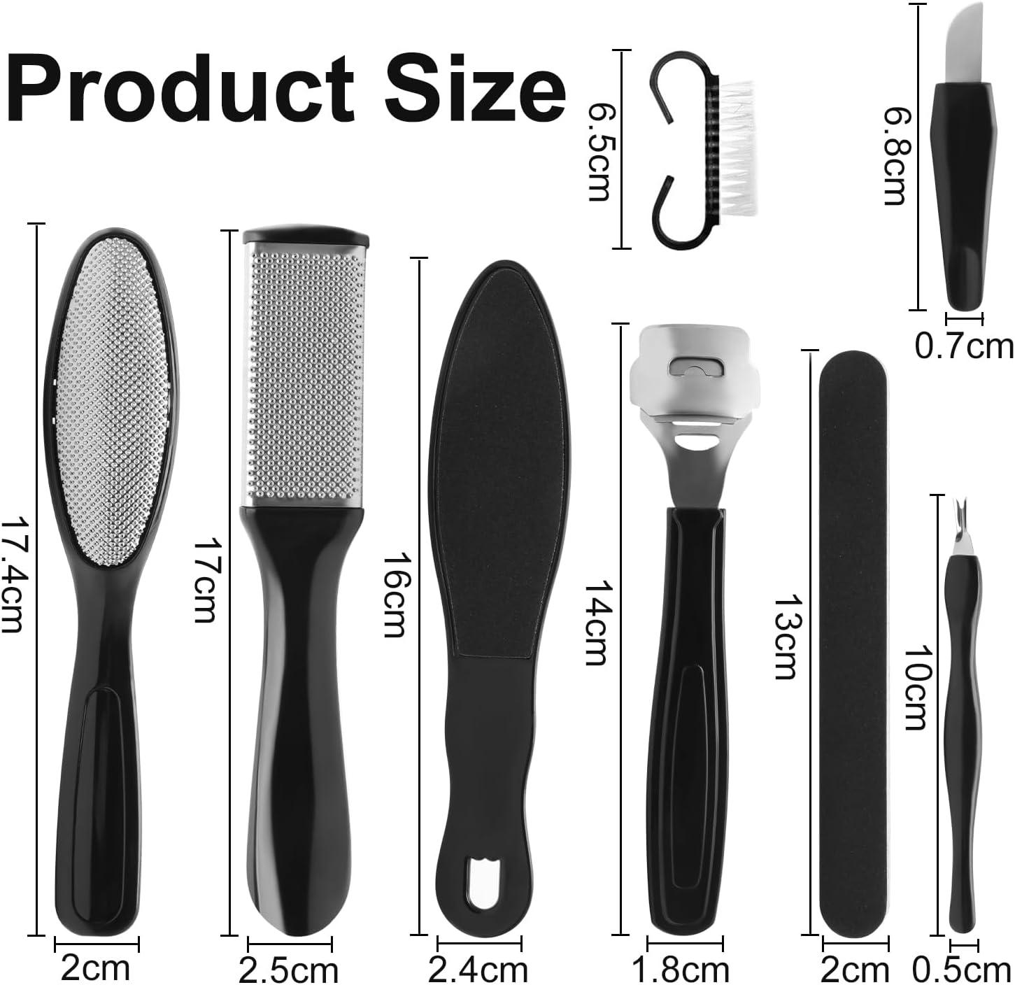 10-in-1 Professional Pedicure Set - Stainless Steel Foot Care Kit for ...