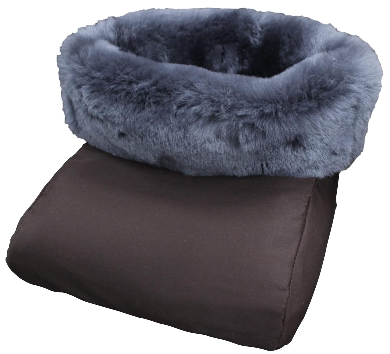 Premium Genuine Lambskin Foot Bag | Foot Warmer Muff for Shoes Up to ...