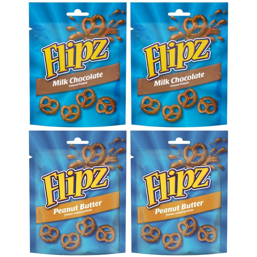 Chocolate Pretzel Bundle with Flipz Milk Chocolate Pretzels 90g x2 and ...