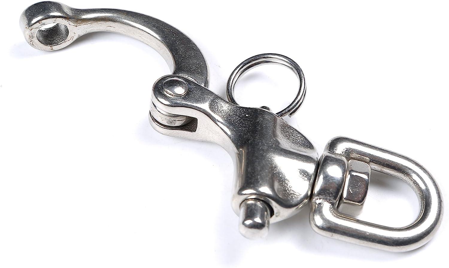 Mxeol Swivel Eye Snap Shackle Quick Release Bail Rigging Sailing Boat ...