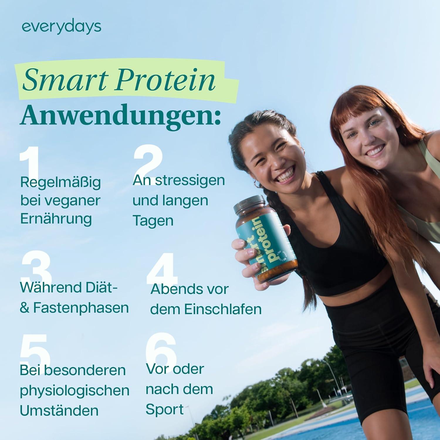Everydays Smart Protein Tablets - 100% Pure Amino Acids Complex | Vegan ...