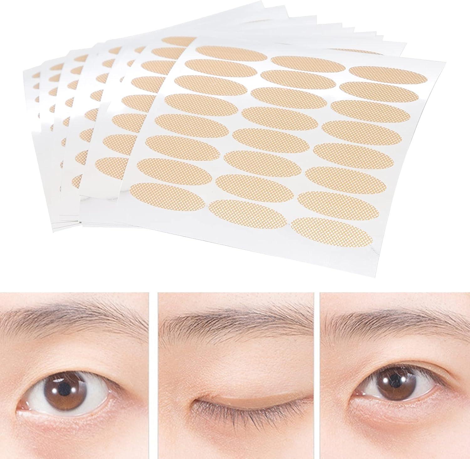 Double Eyelid Tape Stickers Eyelid Lift Strip Eyelid Sticker with Fork ...