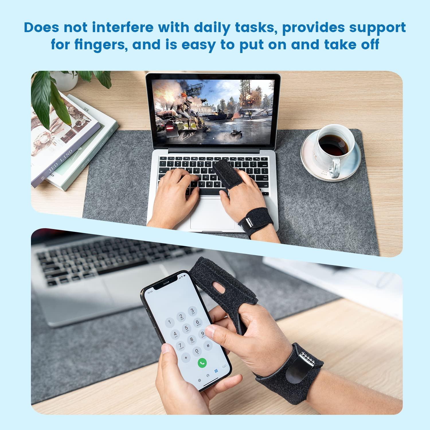 Adjustable Finger Rail Support | Orthosis for Boxer Fracture Arthritis ...