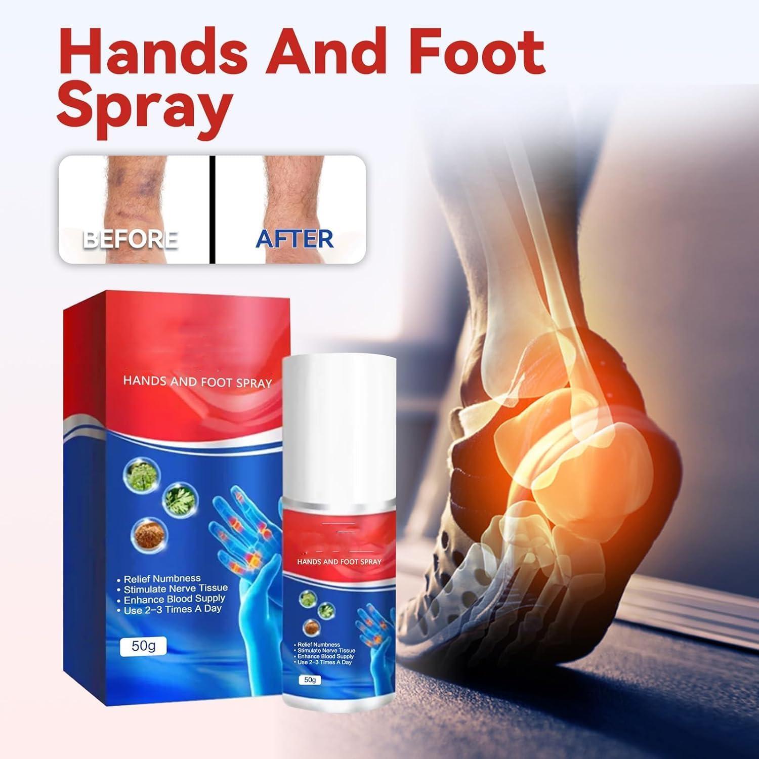 Numbfix Hands and Feet Spray - Relief for Joint Discomfort ...