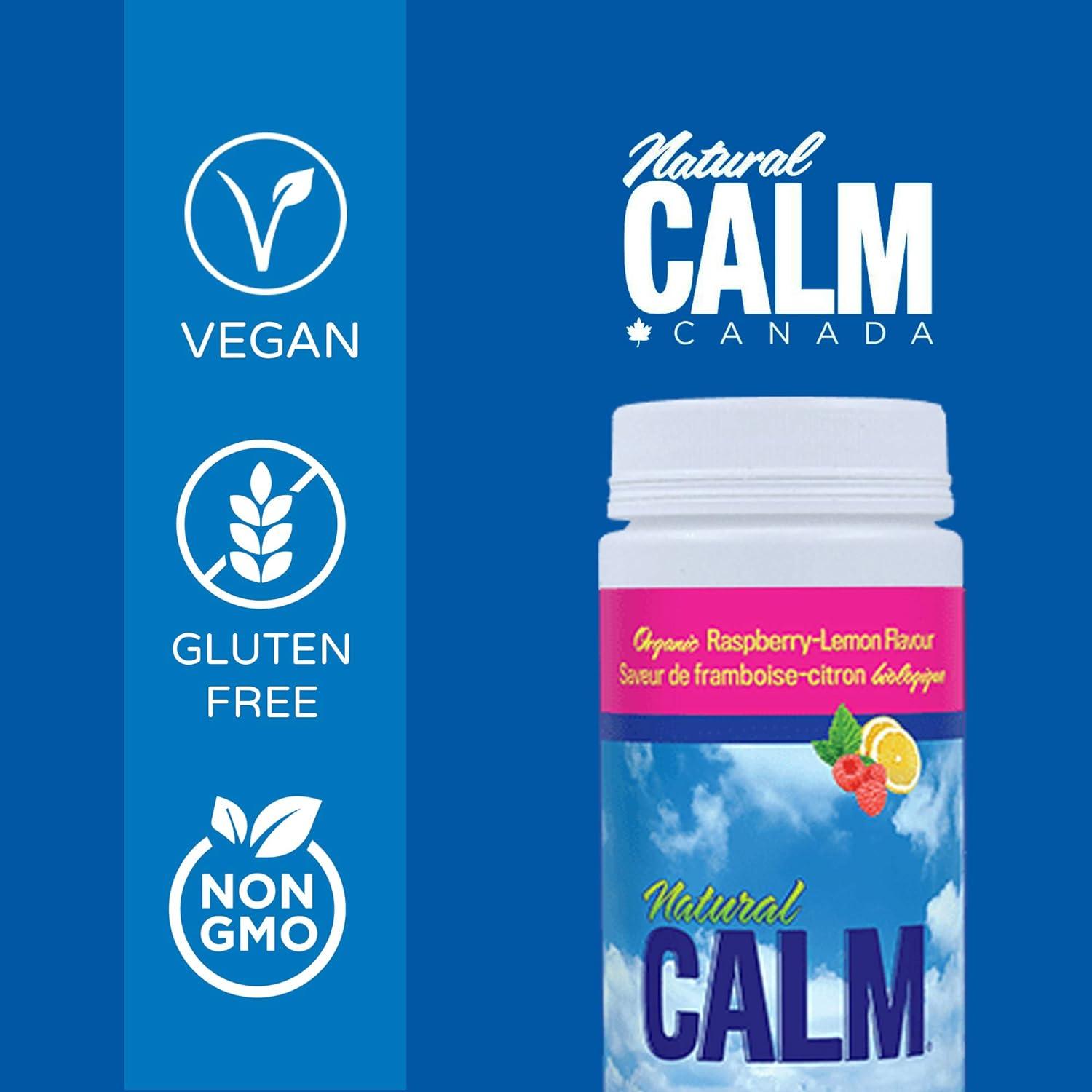 Natural Vitality Raspberry Lemon Natural Calm Ionic Magnesium Citrate ...