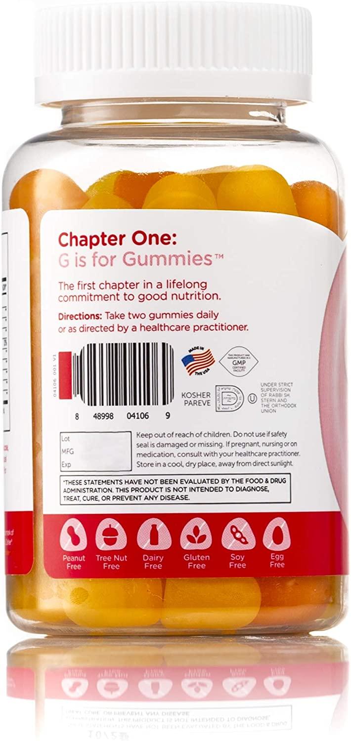 Chapter One Omega Gummies for Kids - Chewable Kosher Omega 3 - 60 ...