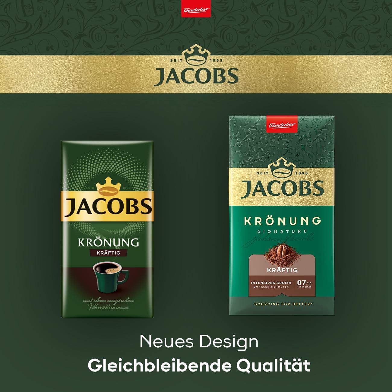 Buy Jacobs Filter Coffee Kr nung Strong - 500g Ground Coffee for ...