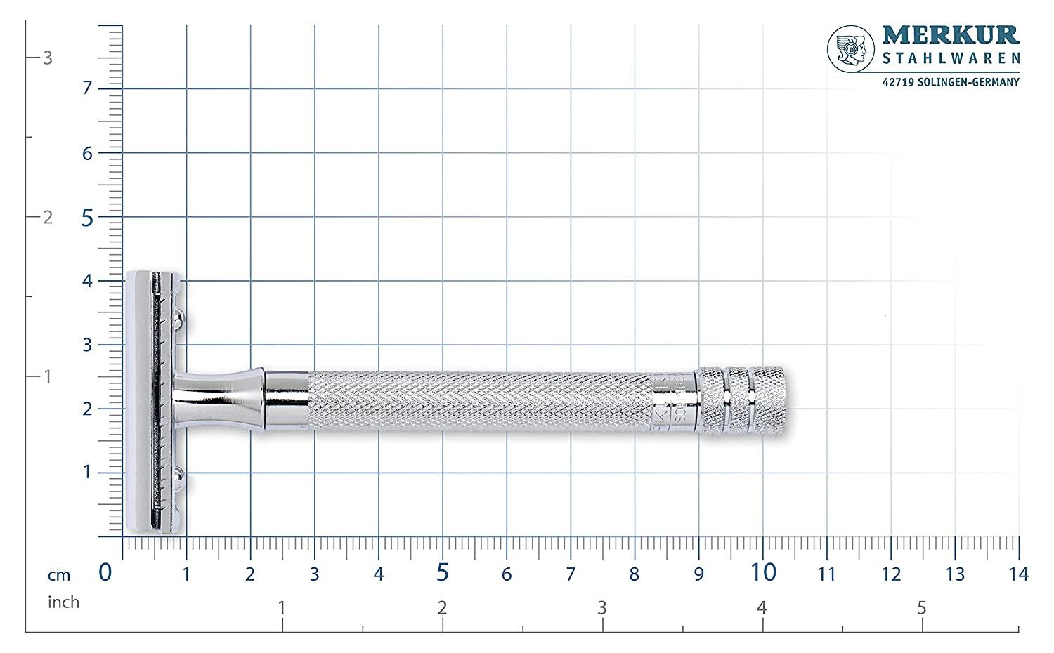 Merkur Long Handled Safety Razor | Premium Quality German Razor | Buy ...