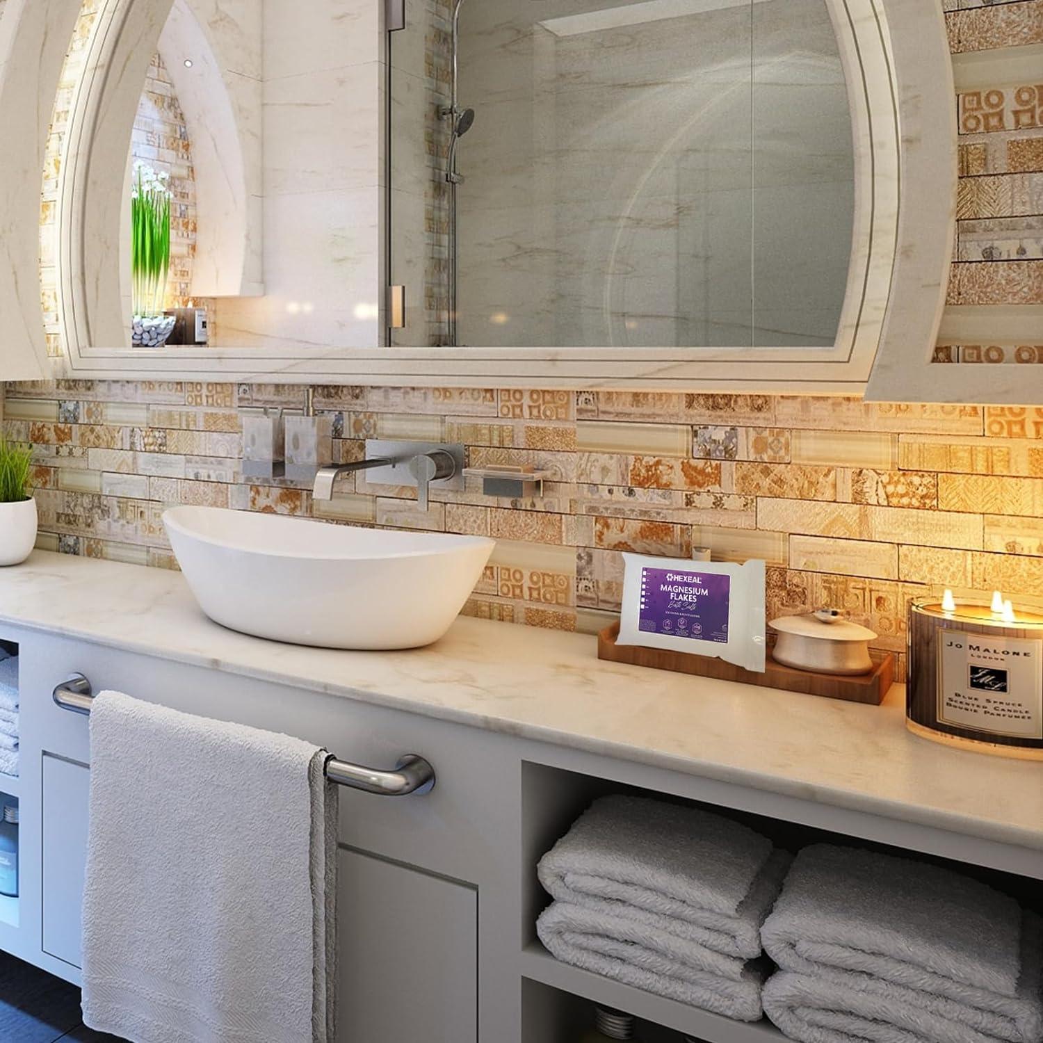 Hexeal Magnesium Flakes 5kg Bucket - 100% Pure Magnesium Chloride for ...