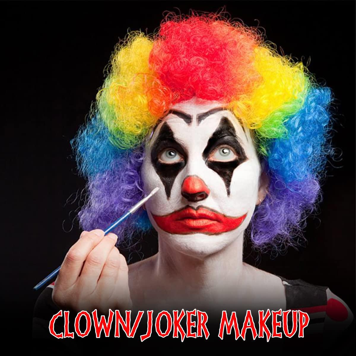 DE'LANCI Red Face Paint Stick - Cream Blendable Body Paint for ...