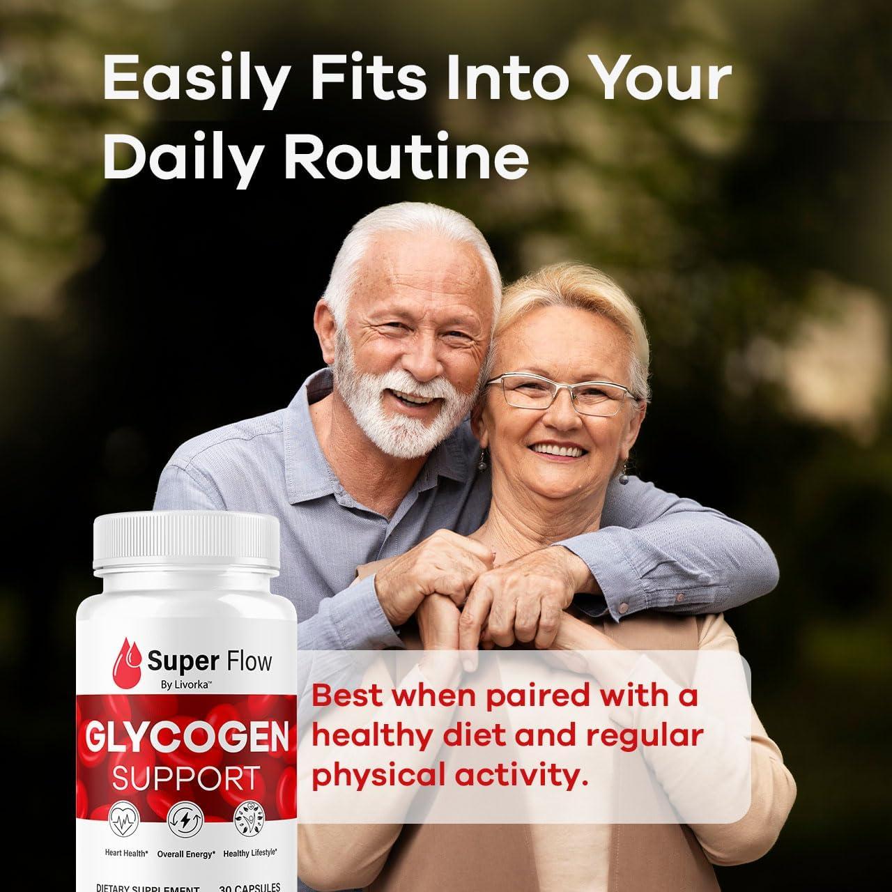 (3 Pack) Super Flow Glycogen - SuperFlow Glycogen Support Capsules ...