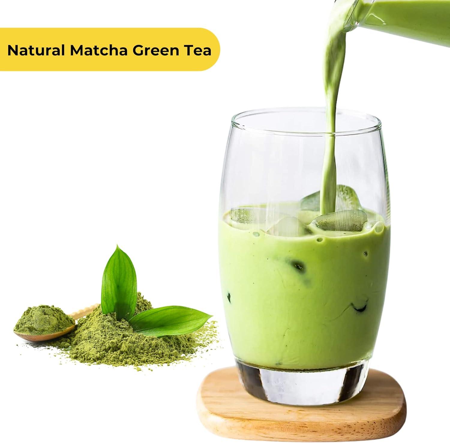 Ranong Tea 3 in 1 Matcha Green Tea Latte Instant Thai Mix (7 Sachets, 161g) | Buy Now with ...