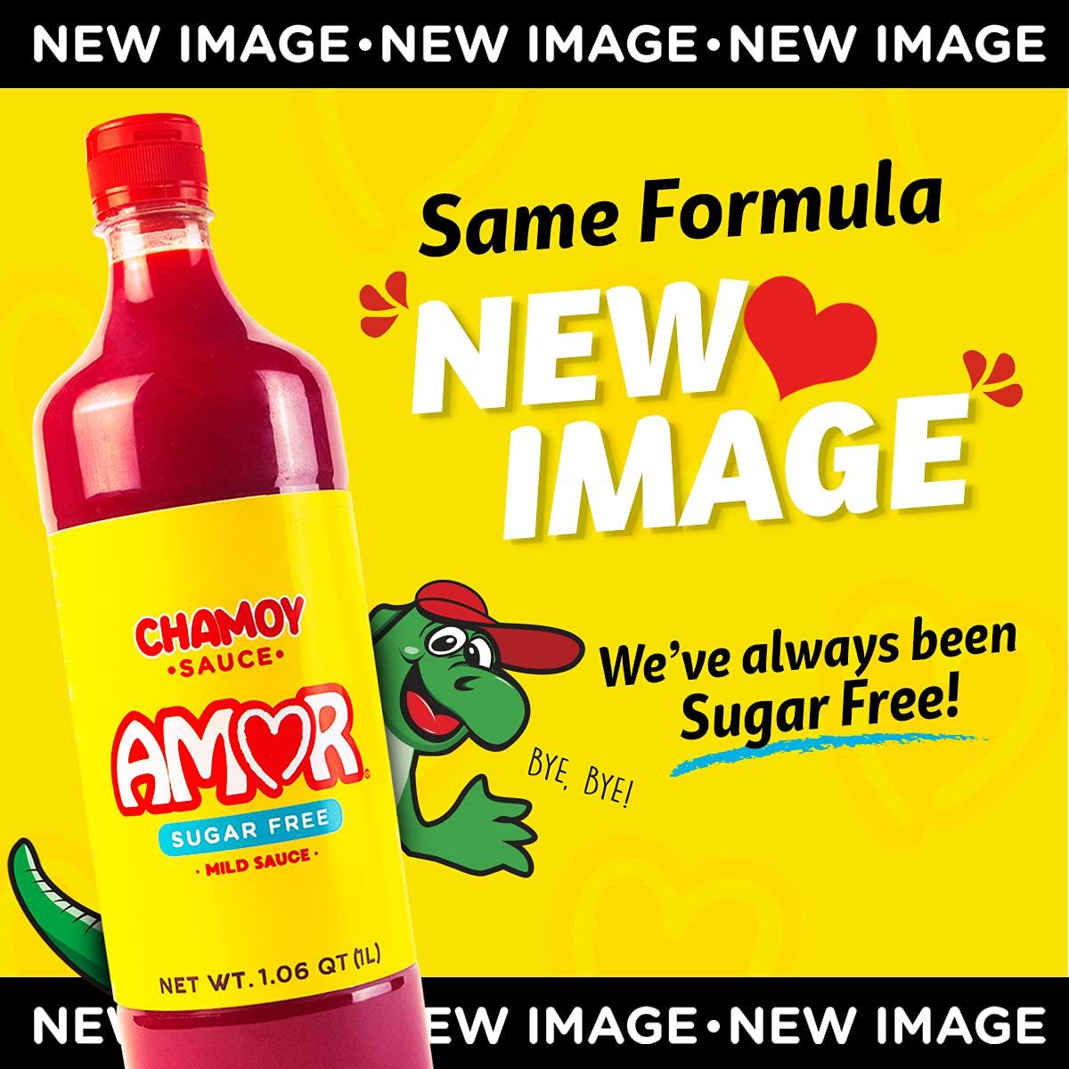Amor Chamoy Sauce - Bittersweet Flavor, 2500 Scoville, Sugar Free ...