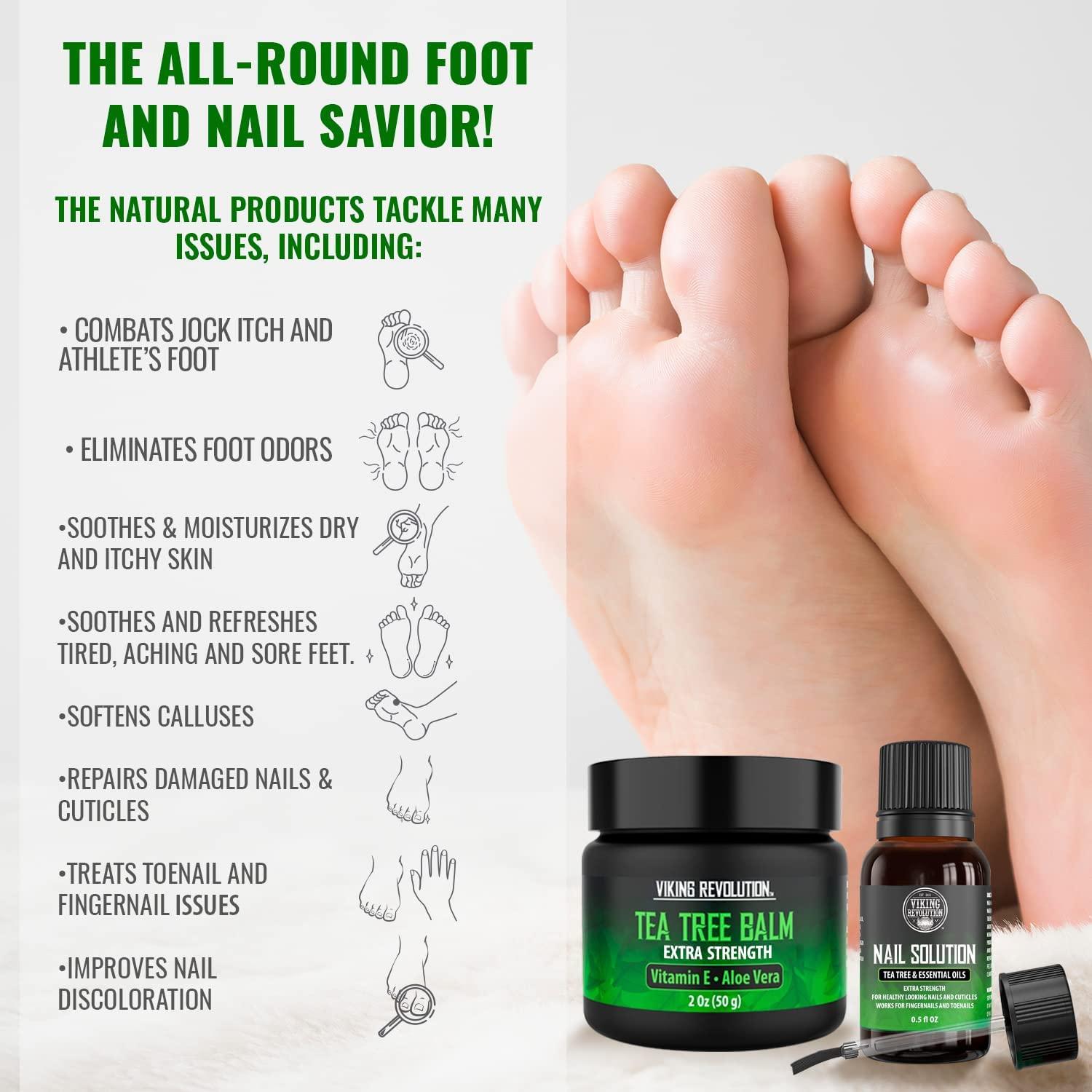 Tea Tree Foot Soak Kit - Extra Strength Treatment for Foot Fungus ...