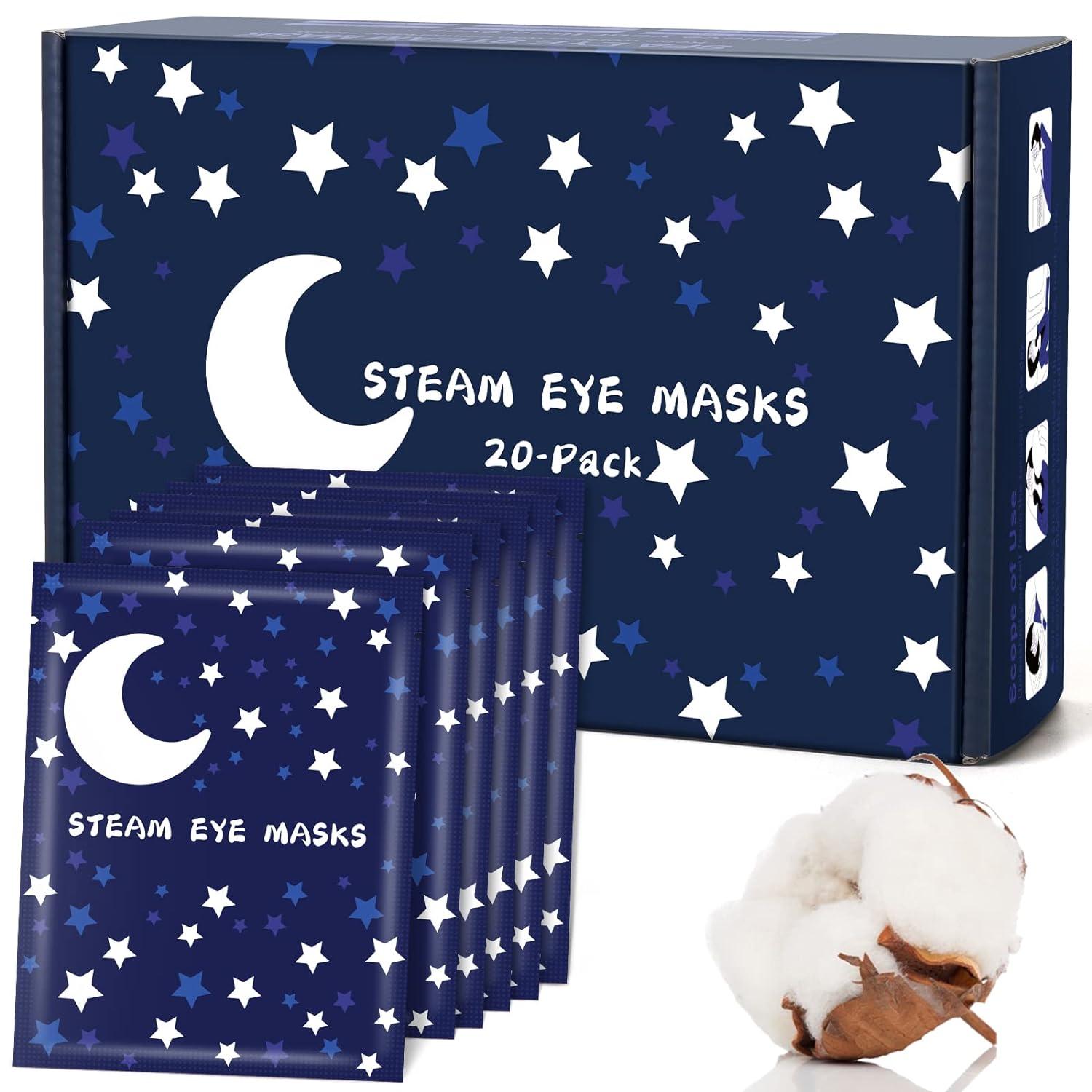 Steam Eye Mask & White Noise Sleep Mask with Sleep Headphones | Buy Now ...