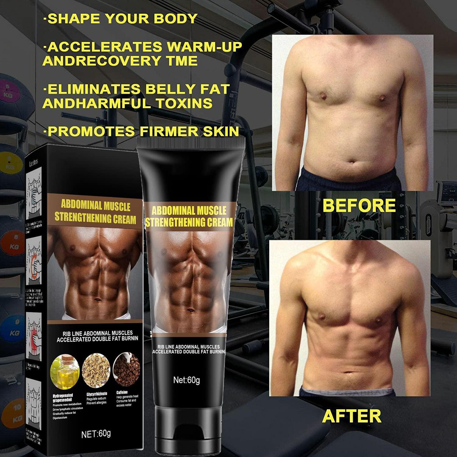 60ml Sculptique Abs Sculpting Cream - Men's Skincare Body Cream - Belly ...