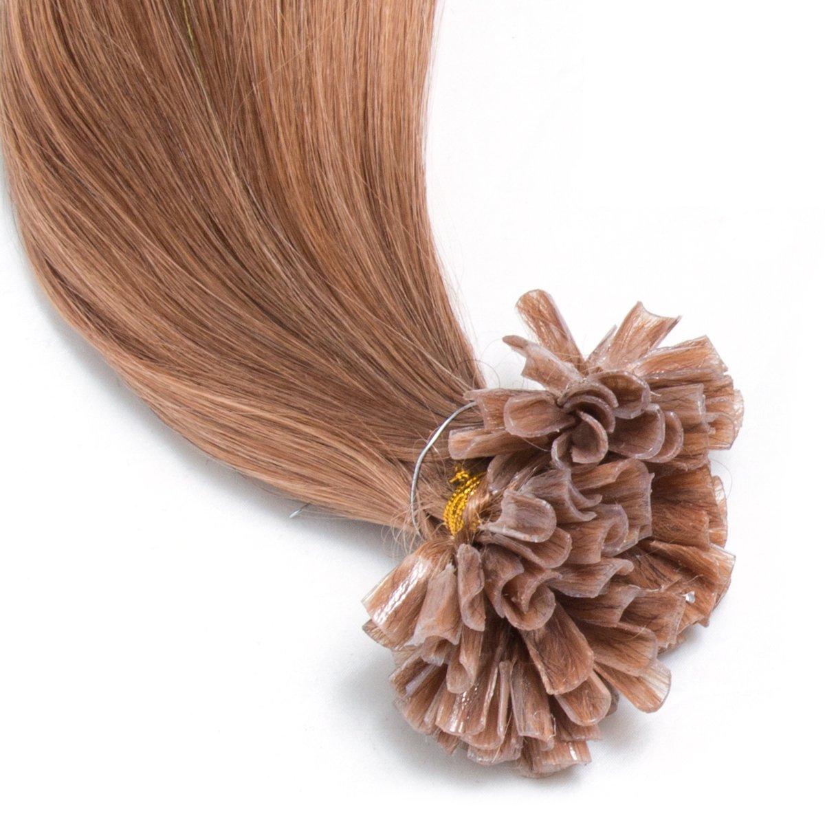 Buy Honeyblonde Keratin Bonding Extensions | 100% Remy Real Human Hair ...