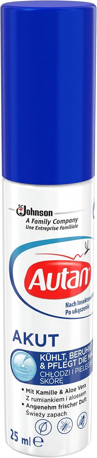 Autan Acute Gel - Soothing Relief for Insect Bites 25ml x 3 Pack | Fast ...
