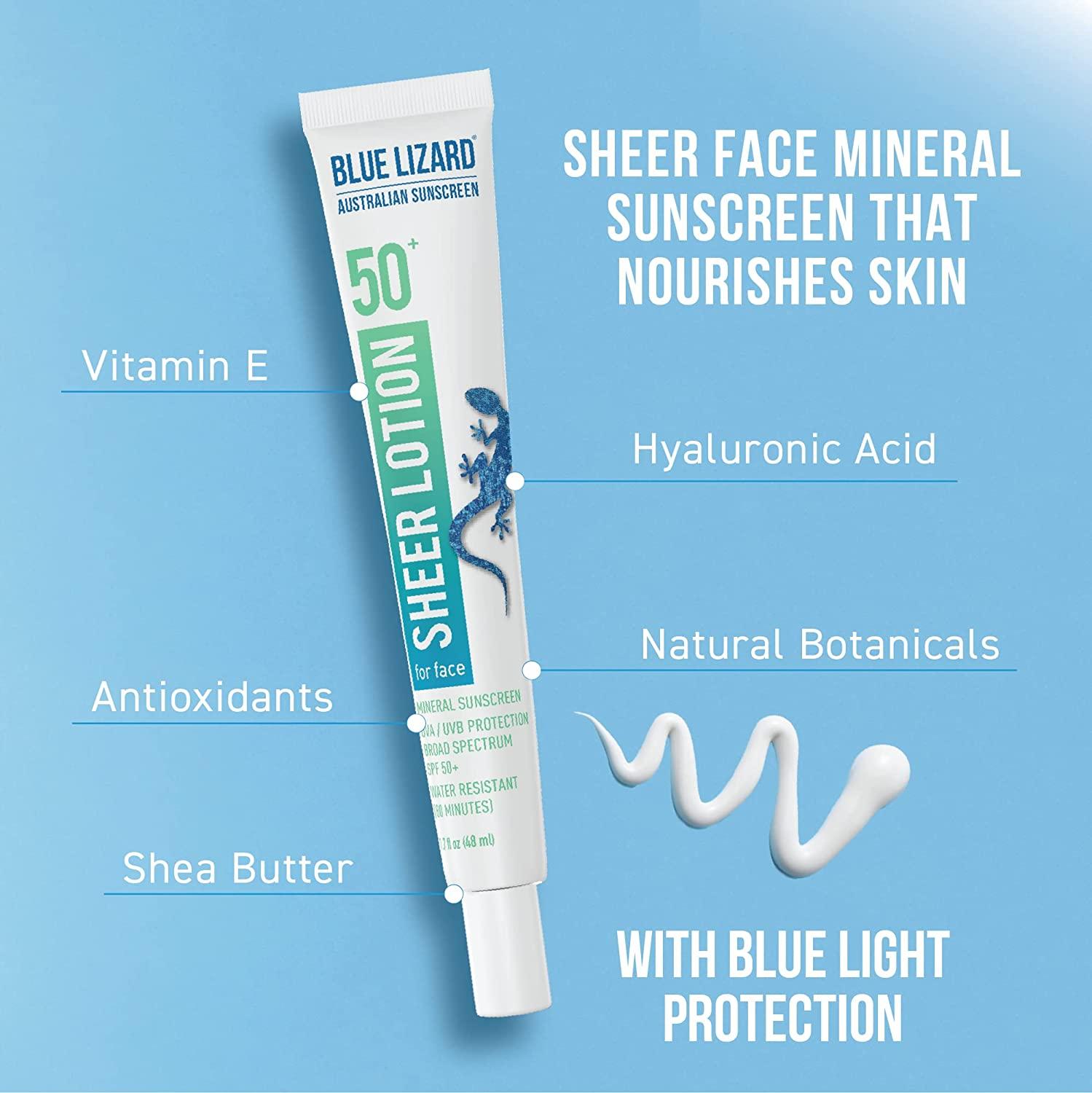 Blue Lizard Sunscreen Face