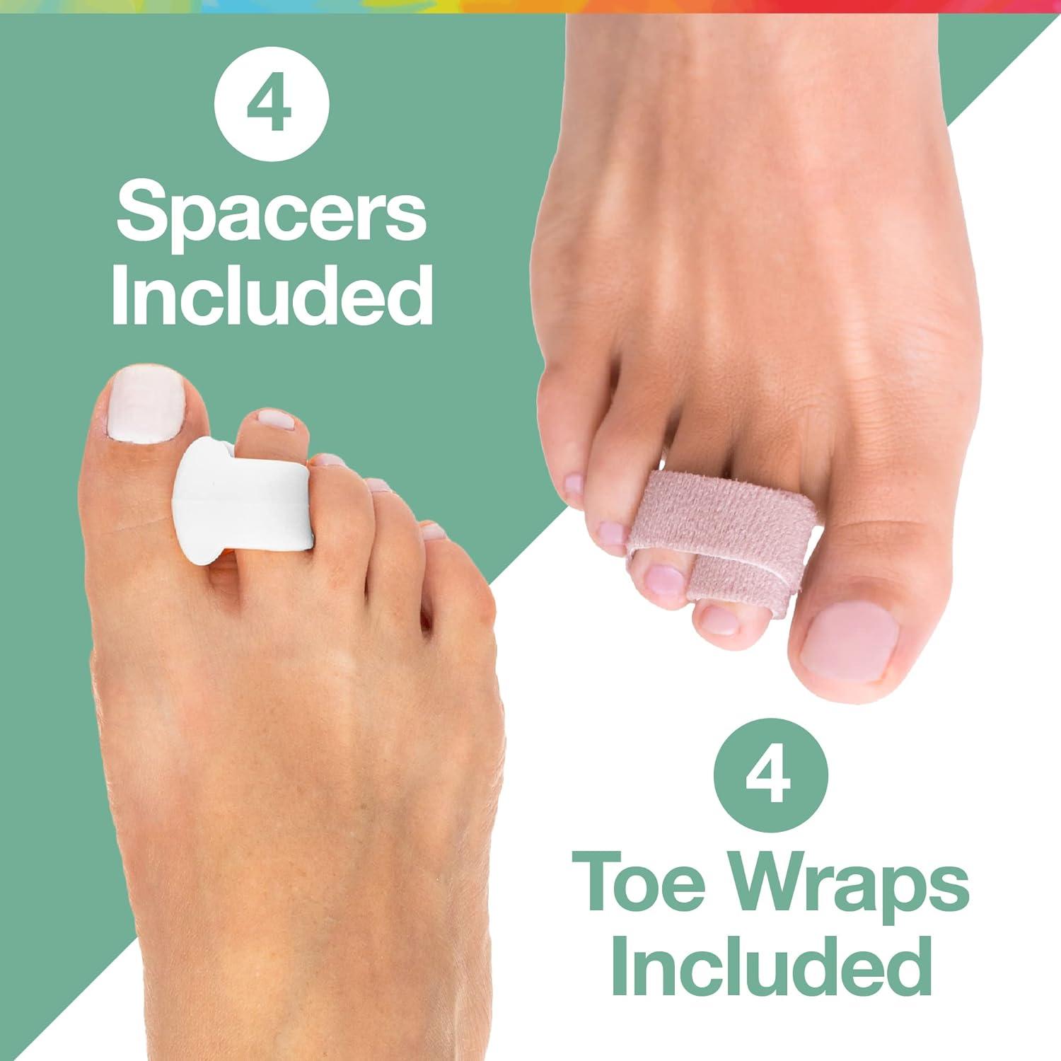 ZenToes Bunion Correctors & Hammertoe Straighteners - Foot Pain Relief ...