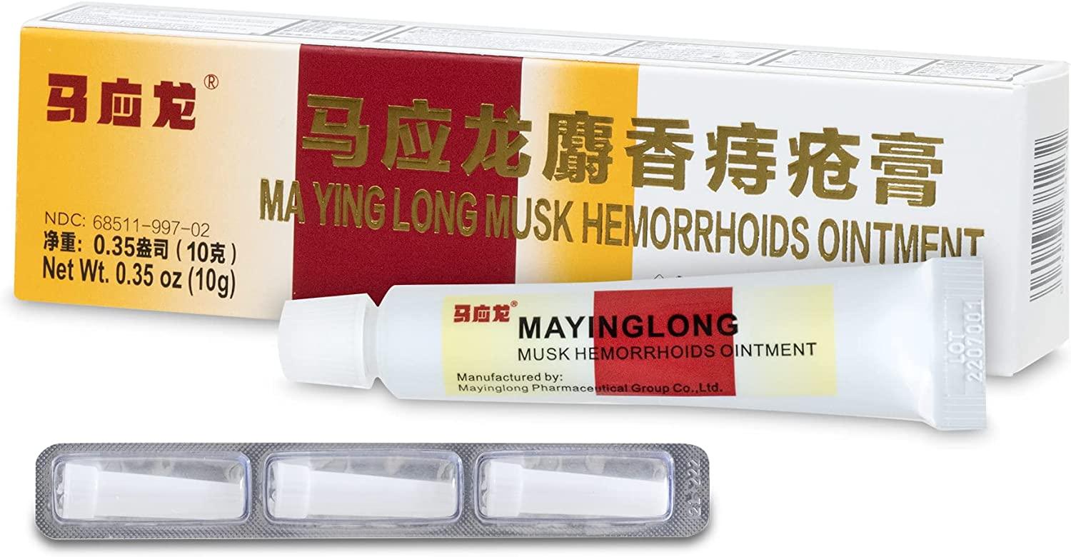 Mayinglong Musk Hemorrhoidal Ointment - Fast Relief for Itching ...