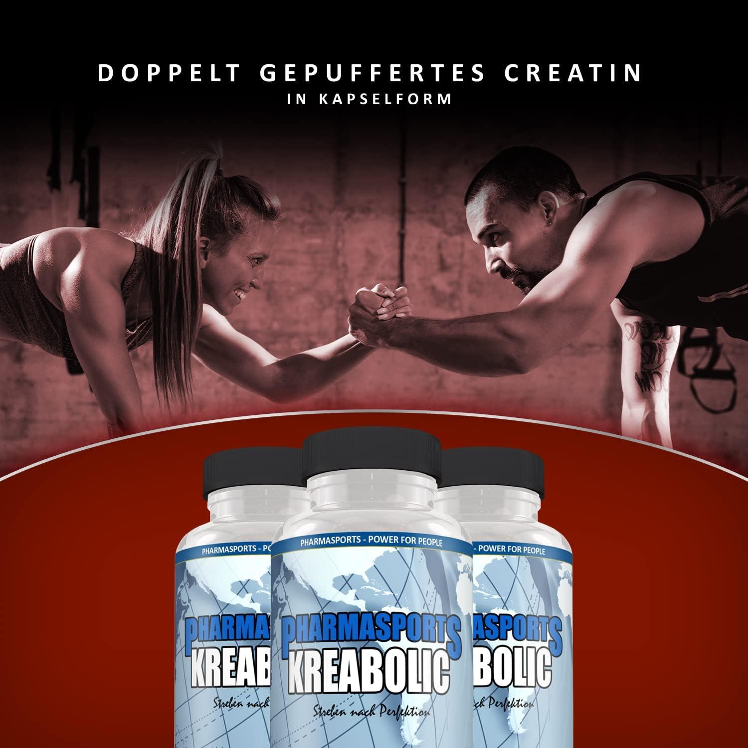 Kreabolic - Buffered Creatine 240 Capsules | Highly Concentrated ...