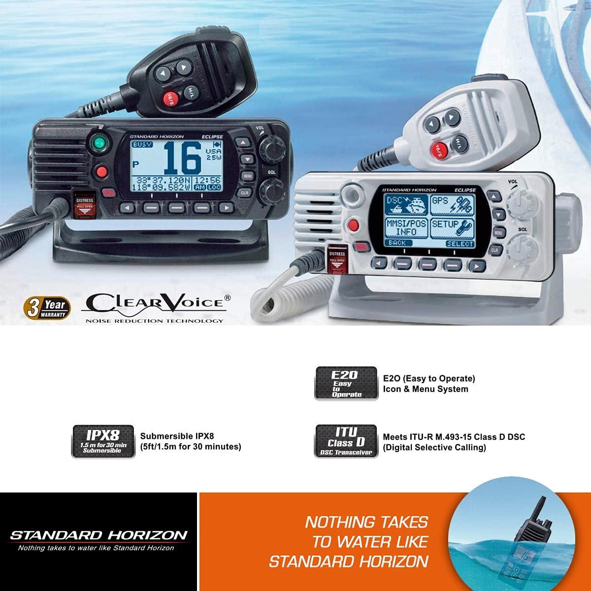 Standard Horizon GX1400B VHF Radio - Basic Black Small | Buy Now with ...