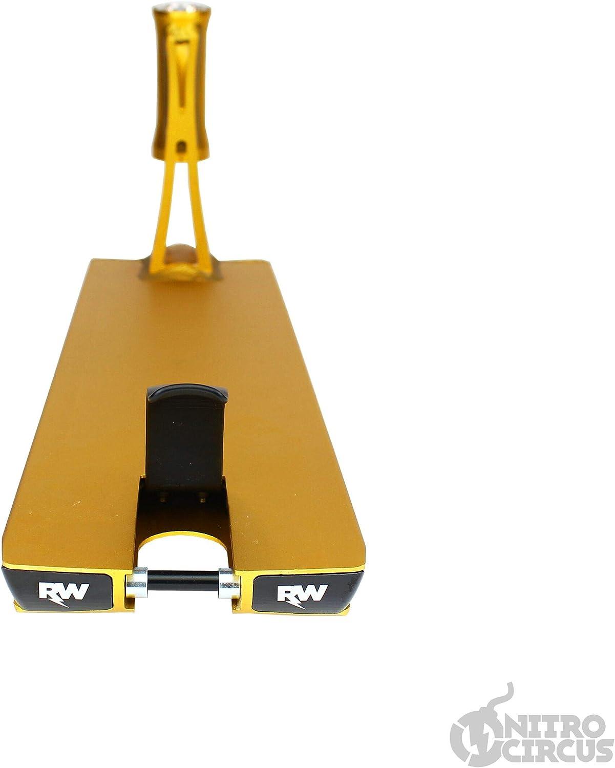 R Willy Signature Pro Scooter Deck - Gold by Nitro Circus | Buy Now ...