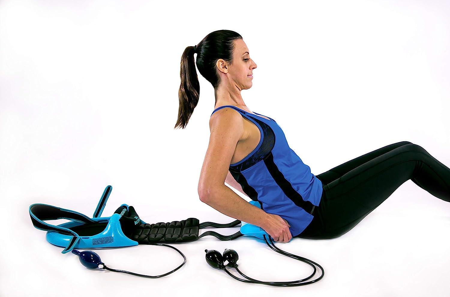 Posture Pump Dual Deluxe Neck & Back Exercising Cervical Spine Hydrator ...