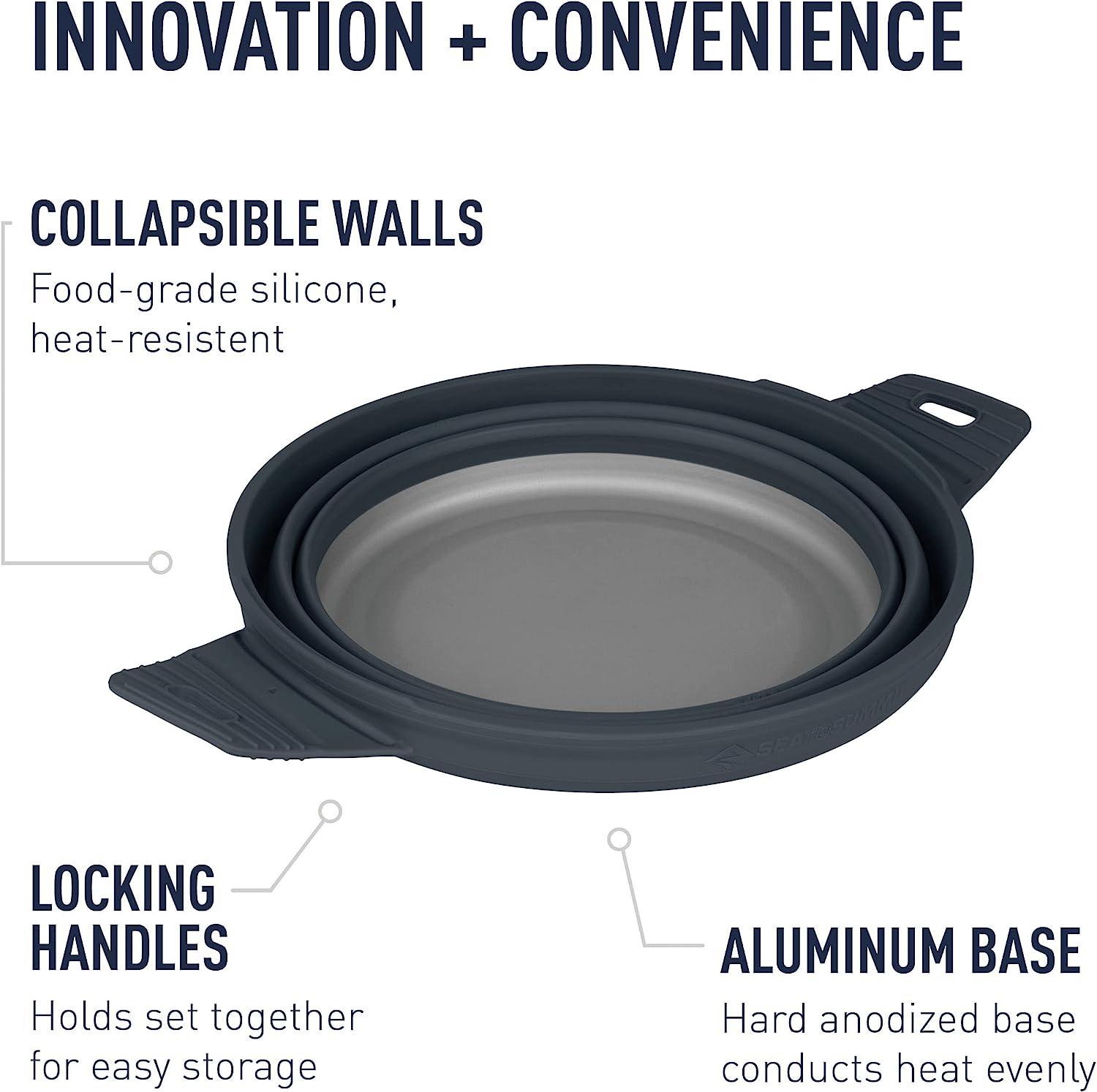 Sea to Summit X-Pot 2.8L Camping Cook Pot - Pacific Blue | Collapsible ...