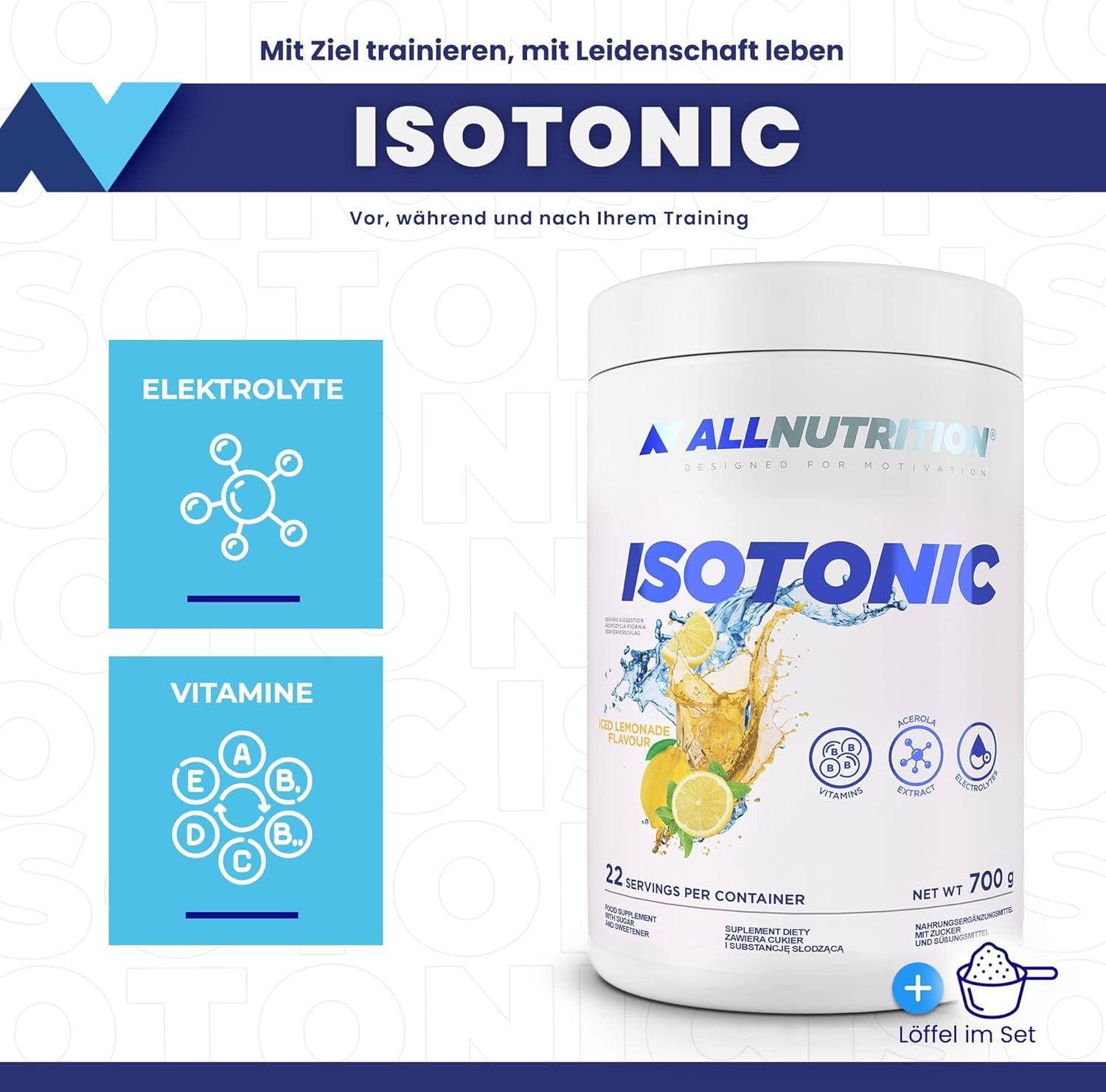 Bulk Isotonic Beverage Powder - 700g Iced Lemonade | Electrolyte Sports ...