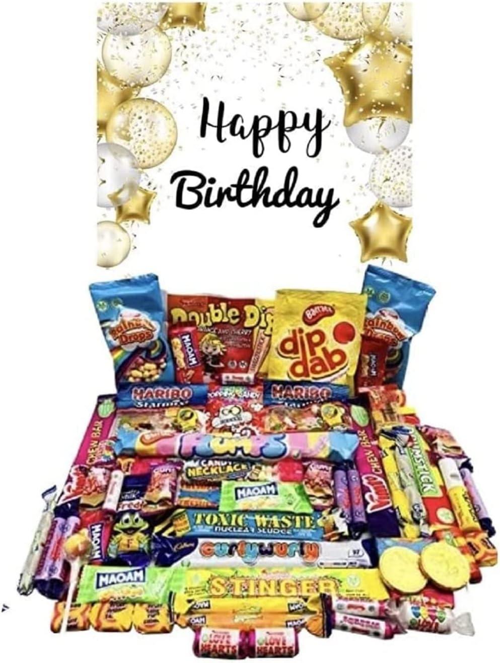 Happy Birthday Pick n Mix The Ultimate Retro Sweet Box Selection 70s ...