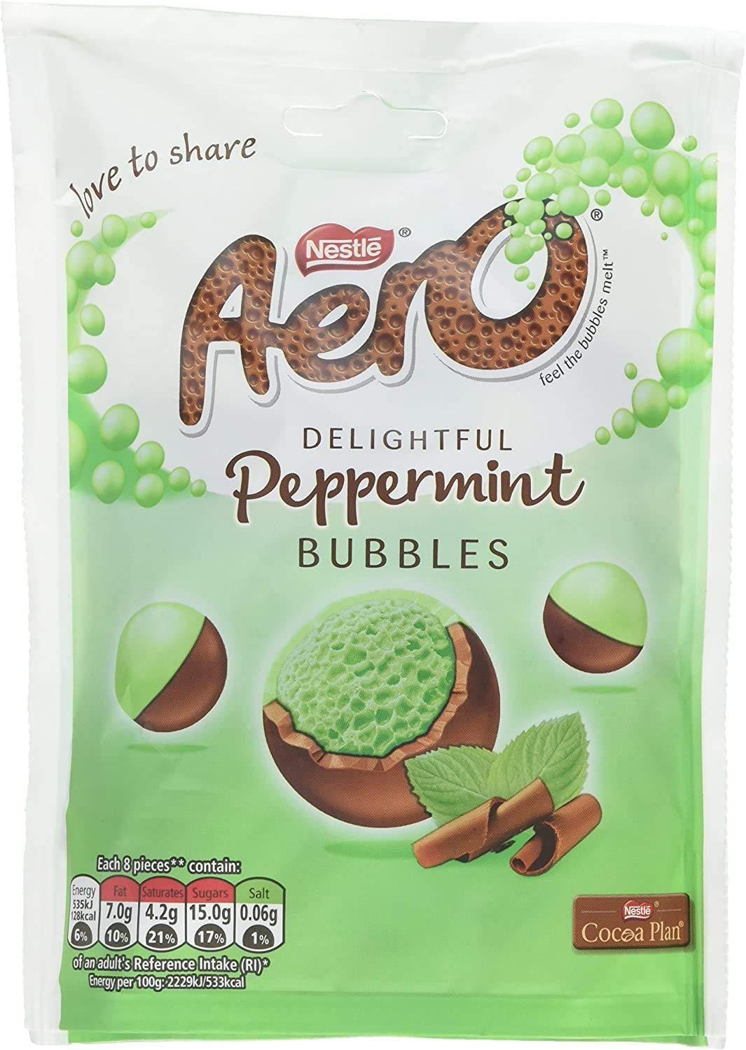 Aero Peppermint Sachet 80 g Pack of 8 | Buy Now with Express ...