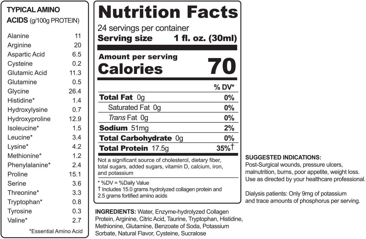 ProT GOLD Collagen Liquid Protein Shots | Sugar-Free Berry | 24 Packets ...