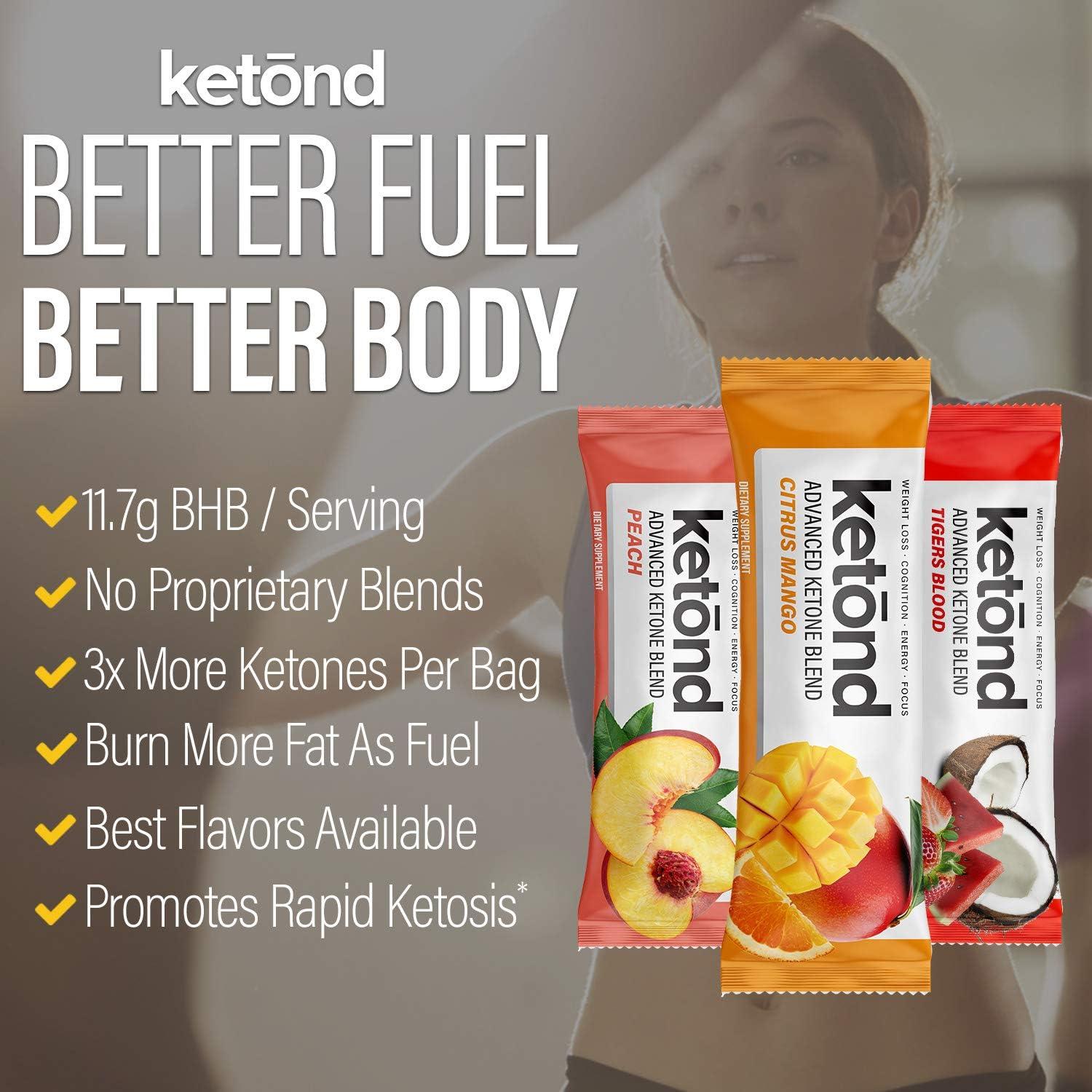 Exogenous Ketones Advanced Blend by Ketond - Drink Ketones for Rapid ...